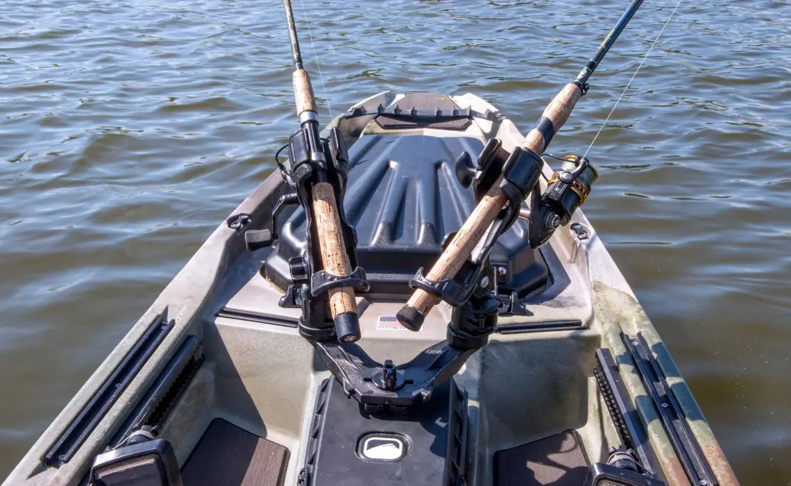 DoubleHeader Track Mount - Lovig Kayak Fishing